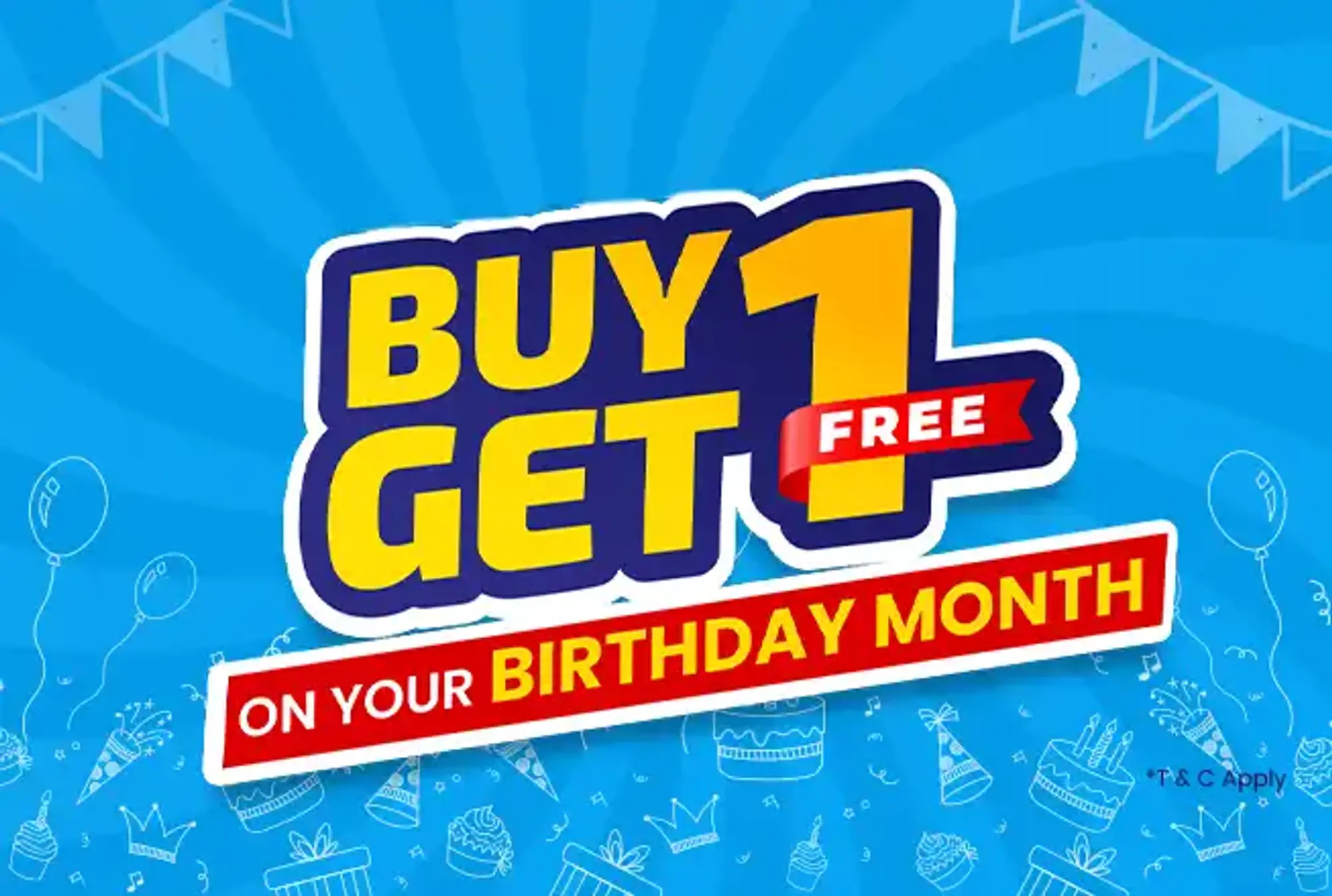 Birthday Offer Buy 1 Get 1 Free | Wonderla | Wonderla